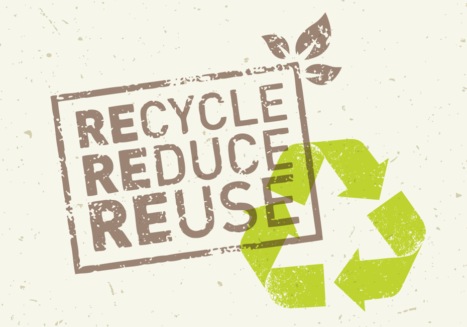 Reduce, reuse, recycle – All Are Welcome Here